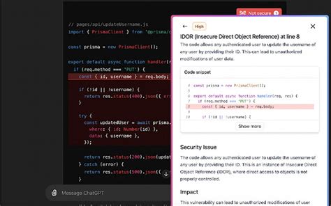 Secure AI Generated Code Google Chrome 용 확장 프로그램 다운로드