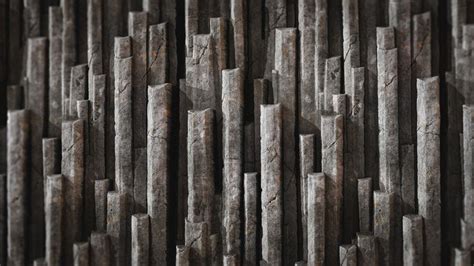 ArtStation Procedural Iceland Basalt Columns Game Assets