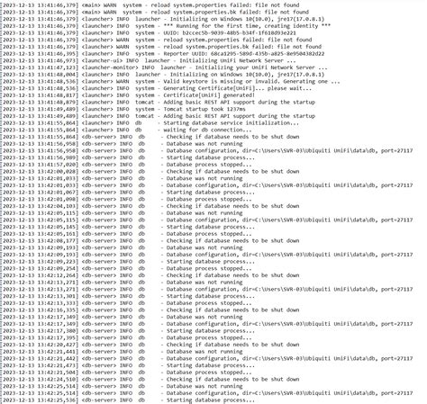 Unifi Controller Failing To Startup R Unifi