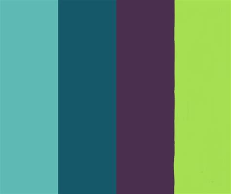 Our Peacock Color Palette Love These Colors Want This Color