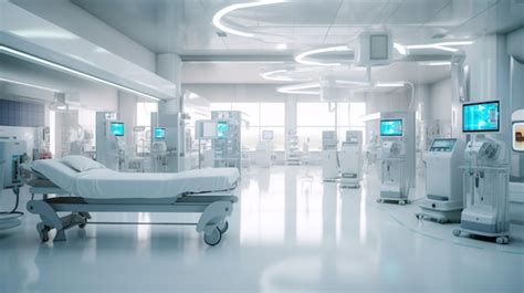 Premium Ai Image Modern Innovative Lab High Tech State Of The Art Laboratory