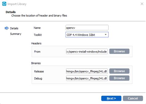 Opencv Open Source Computer Vision Library External Tools