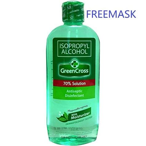 Alcohol Isopropyl Green Cross 500 Ml Rubbing Alcohol Lazada Ph