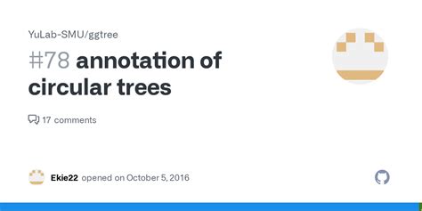 Annotation Of Circular Trees · Issue 78 · Yulab Smu Ggtree · Github