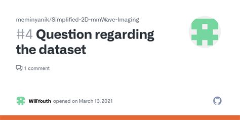 Question Regarding The Dataset Issue Meminyanik Simplified D MmWave Imaging GitHub