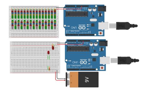 Circuit Design Leds Tinkercad