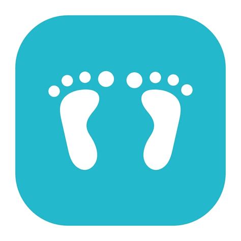 Footprint Vector Illustration Premium Vector