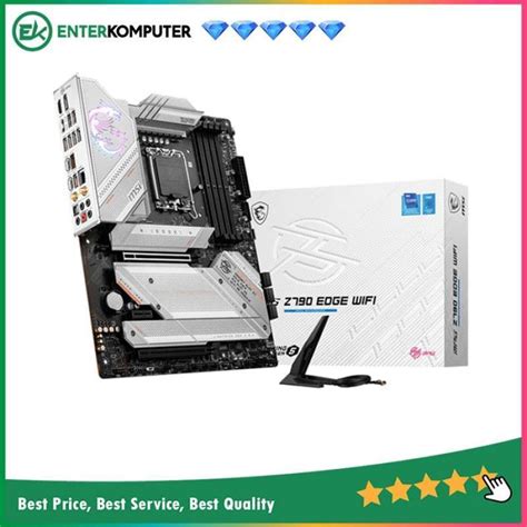 Jual Msi Mpg Z790 Edge Wifi Lga1700 Z790 Ddr5 Usb3 2 Type C Sata3 Di Seller Enter Komputer