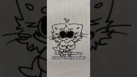 Lets Learn How To Draw A Lil Silly Goober🧡 Lets Learn Together 3