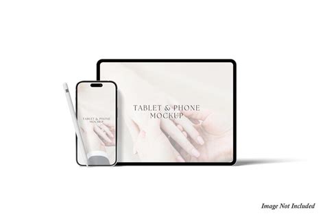 Premium Psd Realistic Tablet And Phone Mockup Premium Psd