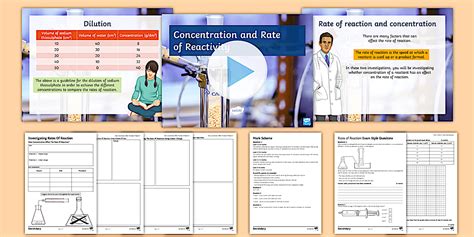 Ks4 Required Practical Investigations Rates Of Reaction