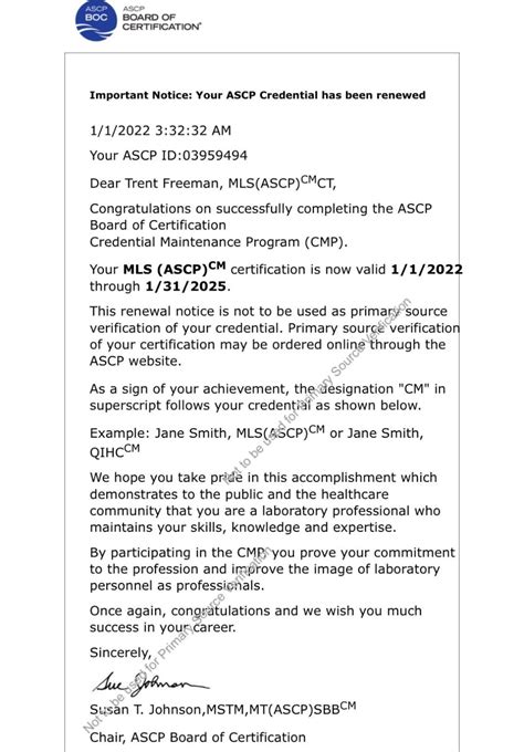 The Ascp Board Of Certification Boc Is The Gold Standard In Global Certification For Medical