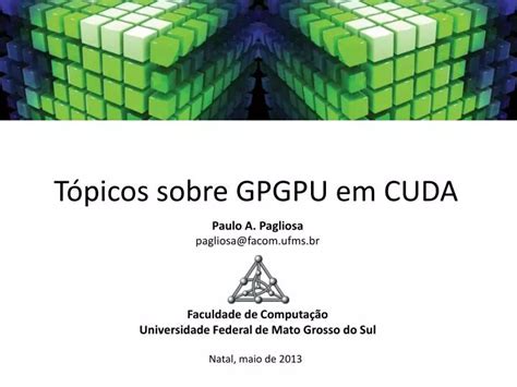 Ppt Tópicos Sobre Gpgpu Em Cuda Powerpoint Presentation Free