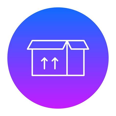 Premium Vector Open Package Vector Illustration