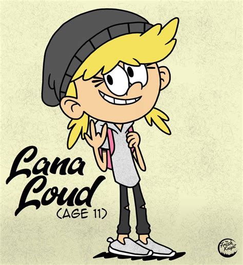 Lana Loud Age 11 By Thefreshknight Loud House Characters The Loud