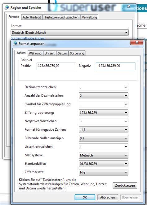 Microsoft Excel With German Regional Settings How To Display Some Cells In U S Currency