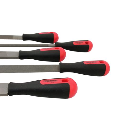 Teng Tools 5 Piece File Set 250mm Ttxf05 Motoquipe