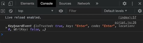 30 Handling Keydown Events