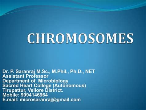 Chromosomes Pptx