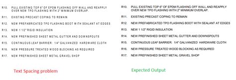 Text Spacing Issue When Printing From Revit To Any Printer