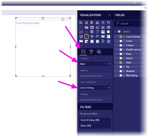 Power BI Maps Shape Map In Power BI Desktop DataFlair