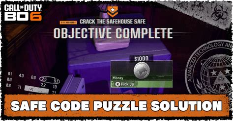 All Safehouse Safe Code Solutions Call Of Duty Black Ops 6 Bo6 ｜game8