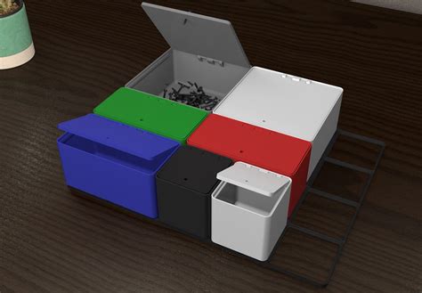Gridfinity Hinged Box By Nav24 Download Free Stl Model