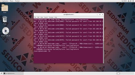 Как найти все неудачные попытки входа по Ssh в Linux