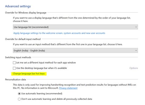 How Create A Short Way To Convert The Keyboard Into Specific Language Super User