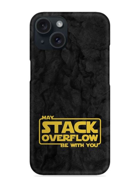 Buy May Stack Overflow Snap Case At Rs 99 Only Zapvi