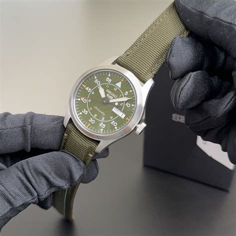 Relógio Seiko Verde Militar Flieger Srph29 Universal Joias