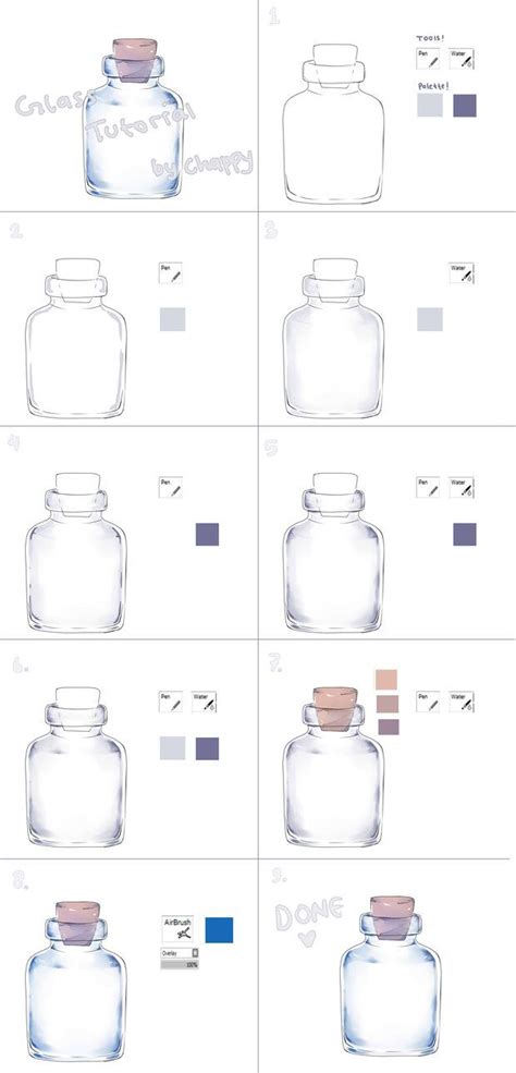 How To Draw Glass Tutorial