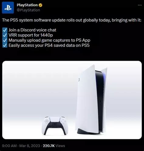 Ps5 System Software Update Brings Discord Support Today Shacknews