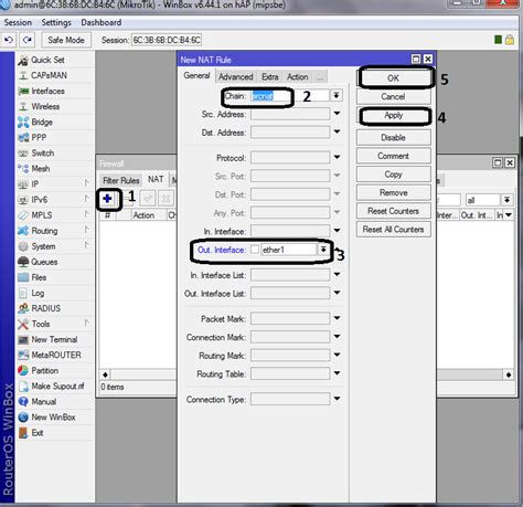 Lab 44 Firewall Nat Action Masquerade Catatan Materi It
