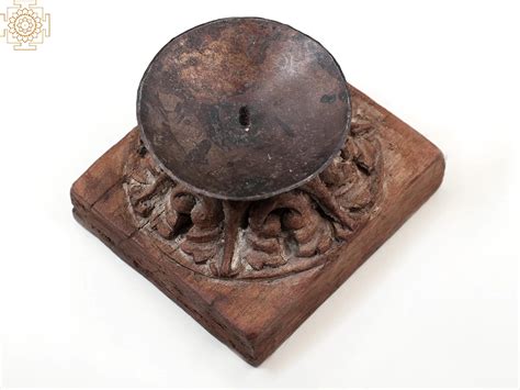 Vintage Wooden Candle Stands At Chelsea Frome Blog