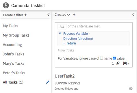 Cam 14213 Unable To Clear A Task Filter If Either Ignore Case Options