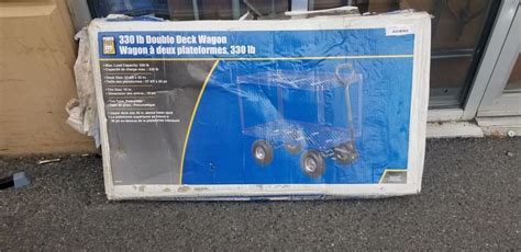 New 330lb Double Deck Wagon