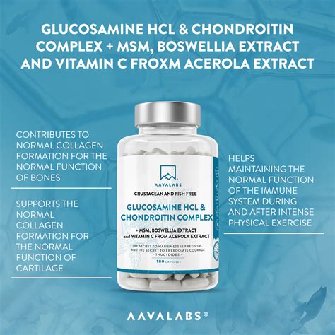 Glucosamine Complex With Chondroitin And Msm Aavalabs
