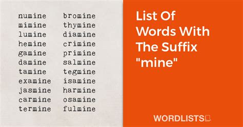 List Of Words With The Suffix Itis