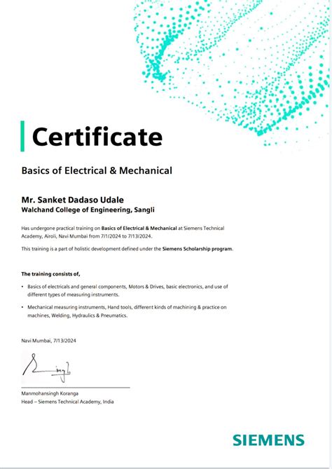 Sanket Udale On Linkedin Siemens Innovation Electrical