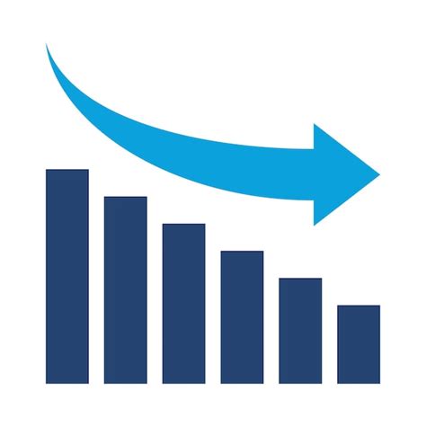 Premium Vector Business Graph Loss Icon Solid Vector Design In Trendy