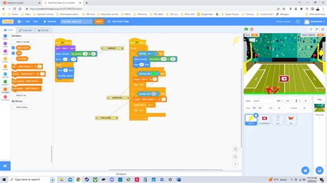 Trying To Create A Game Where A Sprite Is Cloned And Creates A Chain