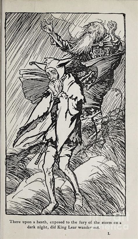 King Lear E4 Drawing By Historic Illustrations Pixels