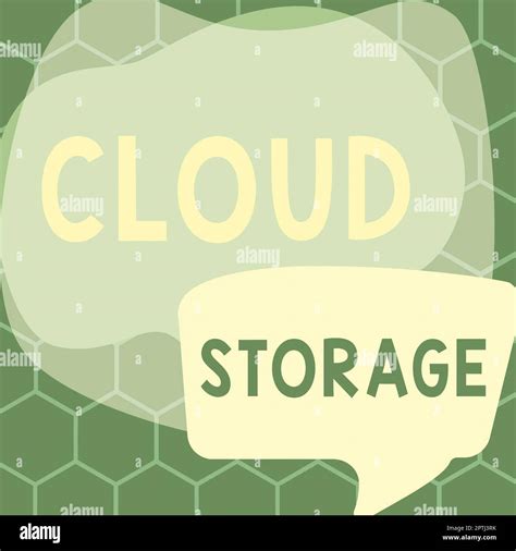 Writing Displaying Text Cloud Storage Concept Meaning Computing Connect Devices To Cloud Data