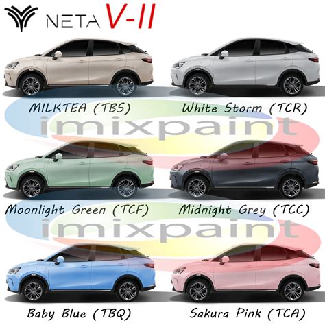 สีแต้มรถ Neta V Neta V Ii
