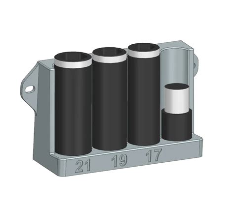 Ryobi Impact Socket Set Holder By Fredrik88 Makerworld Download Free