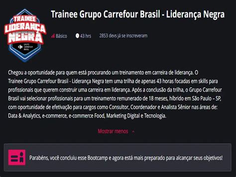 Conclusão de Meu Primeiro Bootcamp