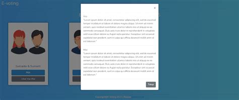Aplikasi E Voting Berbasis Web Dengan Php Dan Laravel Codein