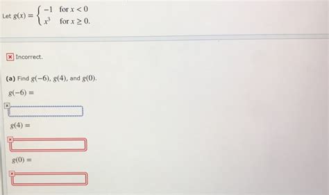 Solved Let G X 1 For X