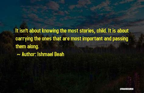 Ishmael Beah Famous Quotes And Sayings